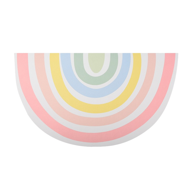 Rainbow Waterproof Food Mat | Durable & Mess-Free – ArkPet